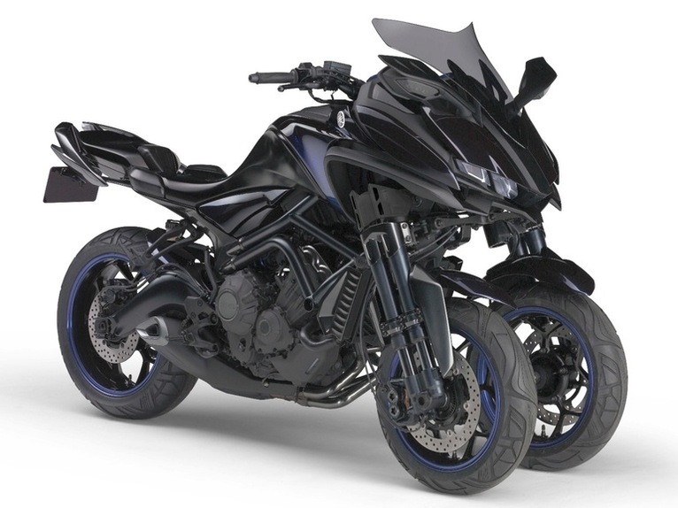 Yamaha MWT-9, la moto a tre ruote - News - Moto.it