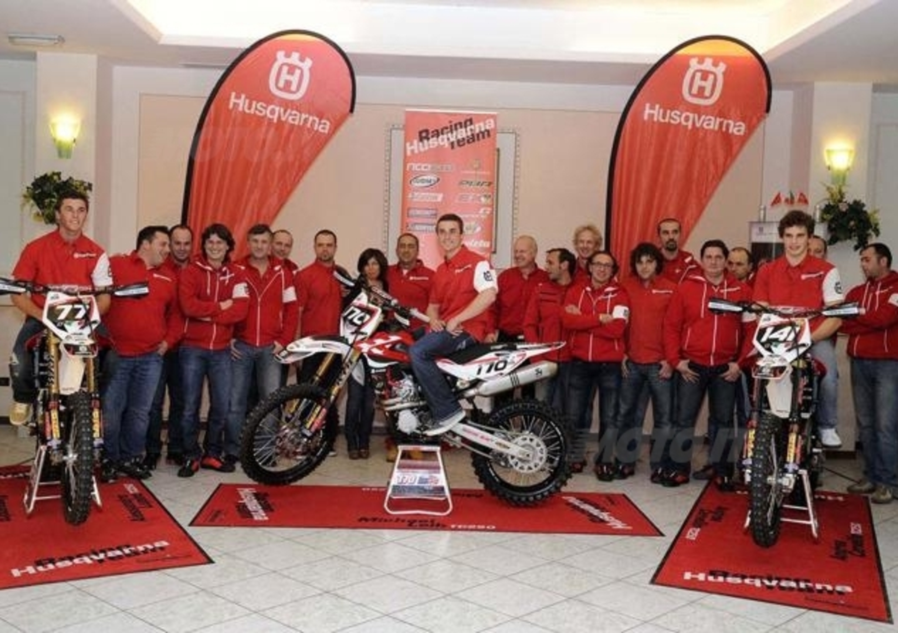 Il Team Husqvarna Ricci Racing è pronto per la MX2 - Motocross - Moto.it