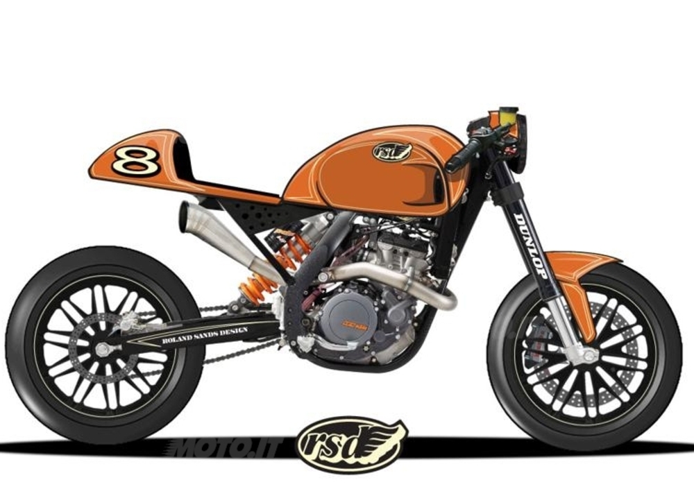 KTM EXC 525 Cafè Racer - News - Moto.it