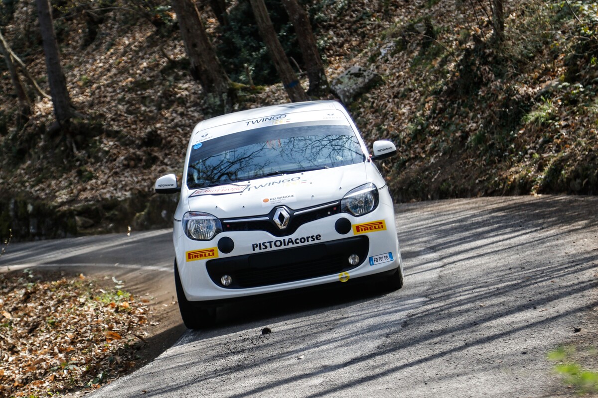 Renault Twingo R1, a scuola di rally - Prove - Automoto.it