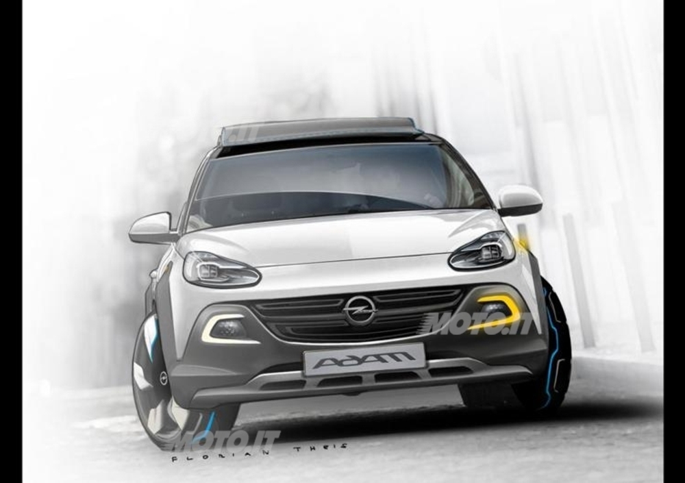 Opel Adam Rocks: prime immagini ufficiali - News - Automoto.it