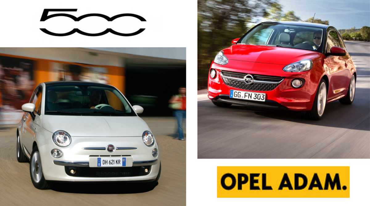 Fiat 500 vs Opel Adam - Prove - Automoto.it