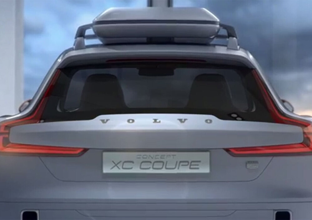 Volvo Concept XC Coupé: il teaser del prototipo che anticipa la futura ...