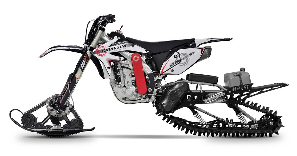 Christini AWD II-Track. Enduro più snow-bike - News - Moto.it