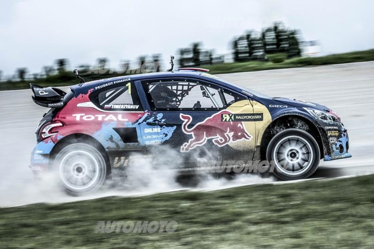 World Rallycross 2014: debutta la Peugeot 208 T16 WRX - News - Automoto.it