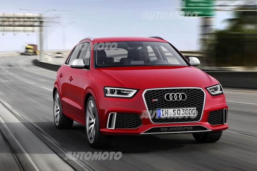 Audi RS Q3 restyling - Prove - Automoto.it